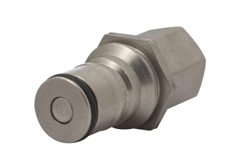 HANSEN BEVERAGE Quick Connector Plug, No GW Connection, No Valve - Hose ...