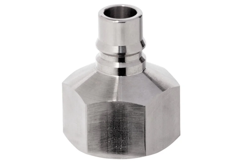 Stainless Steel AISI 304 Quick Coupling Plug with BSPT Female, NITTO ...