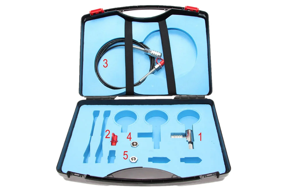 Hydraulic Pressure Test Kit with Quick Coupler, No Gauges, TEMA System ...